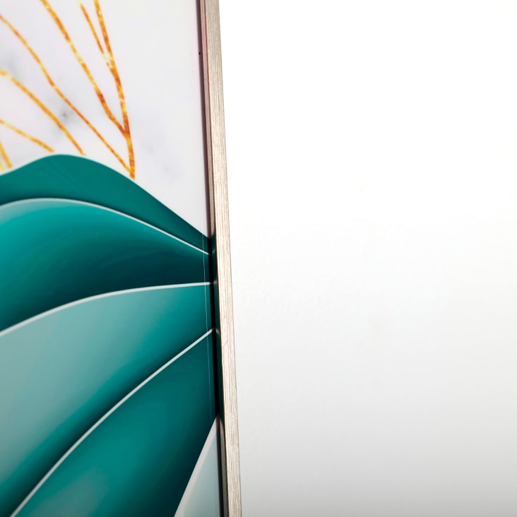 Tableau en bois mdf multicouleur 80x3x80 cm ZALI | Maisons du Monde