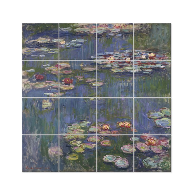 Quadro XXL Lo Stagno Con Ninfee - Claude Monet cm. 200x200 (16 x) | Maisons du Monde