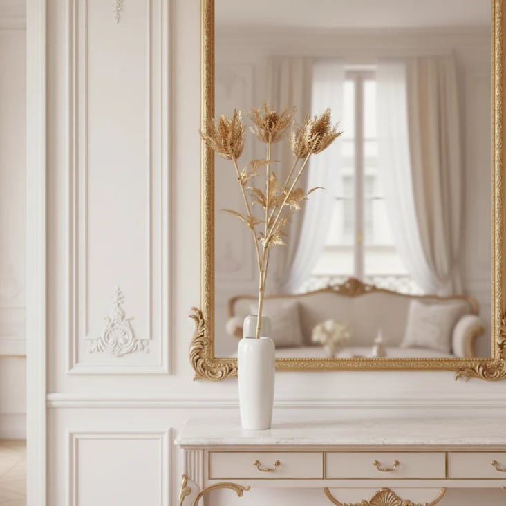 Rama de cardo artificial dorado h76 Noël | Maisons du Monde