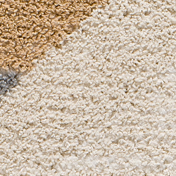 Tappeto di design scandinavo con texture beige, 60X120 cm ENYA ...