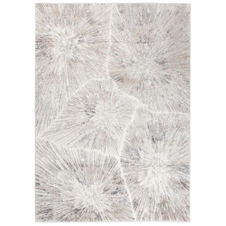 Tappeto da soggiorno crema grafite beige strisce 120x170 VALLEY ...