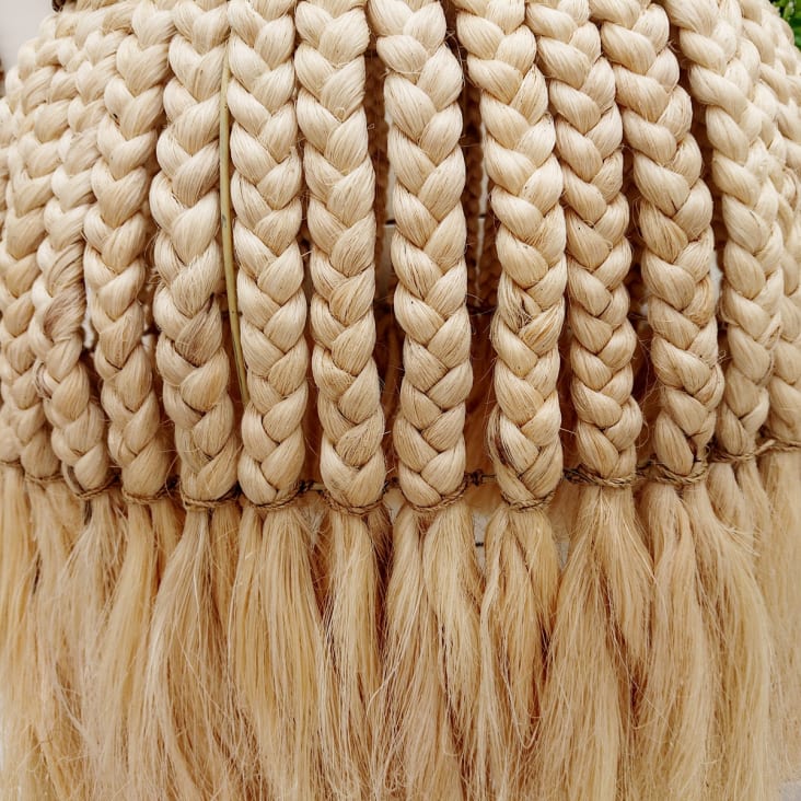 Lámpara colgante de fibra de abacá D50 x H70 cm ABACA | Maisons du Monde