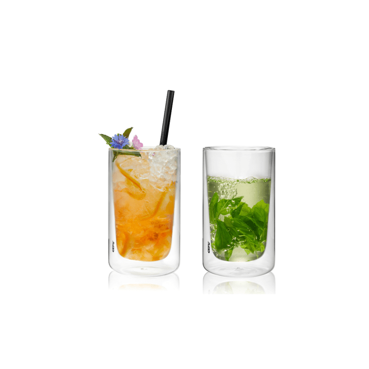 Verres isolants en verre transparent Mira | Maisons du Monde