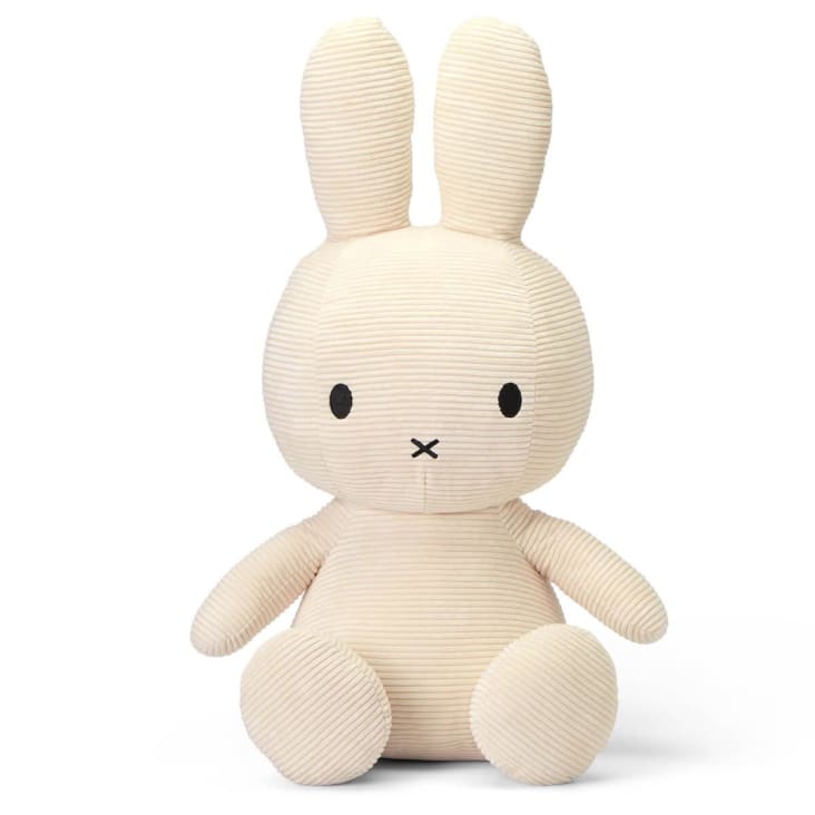 Peluche 70cm MIFFY Corduroy Offwhite | Maisons du Monde