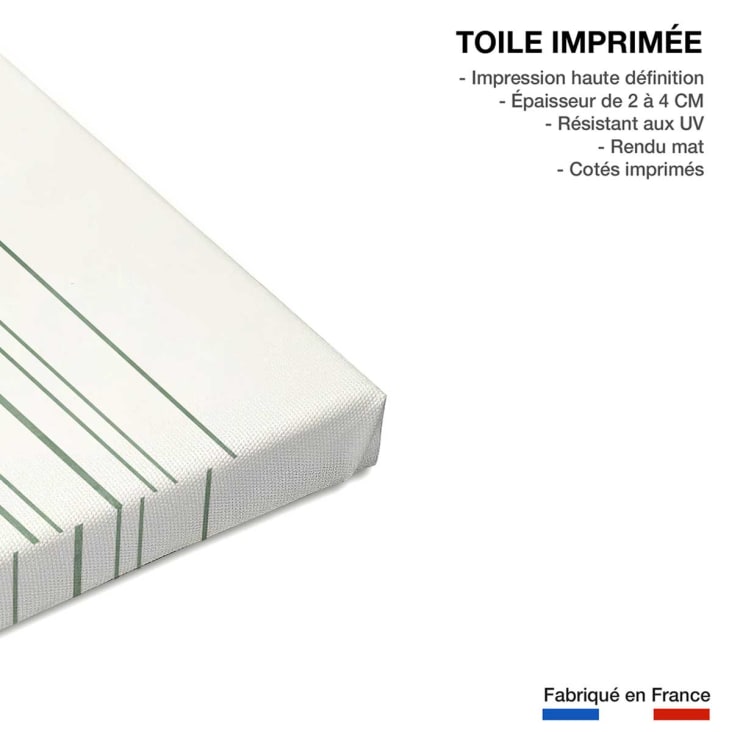 Cuadro de flores de agua doradas impresión sobre lienzo 30x45cm ...