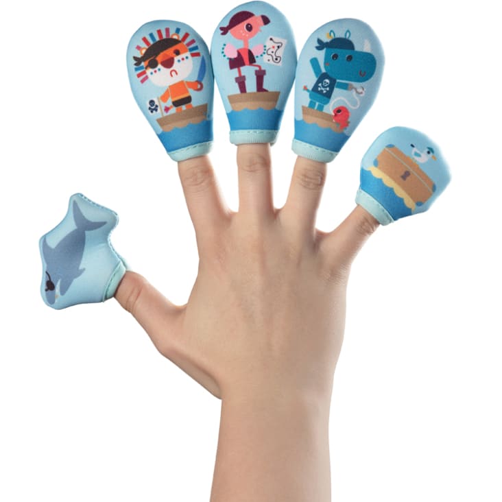 Marionnettes à doigt de bain Pirates | Maisons du Monde