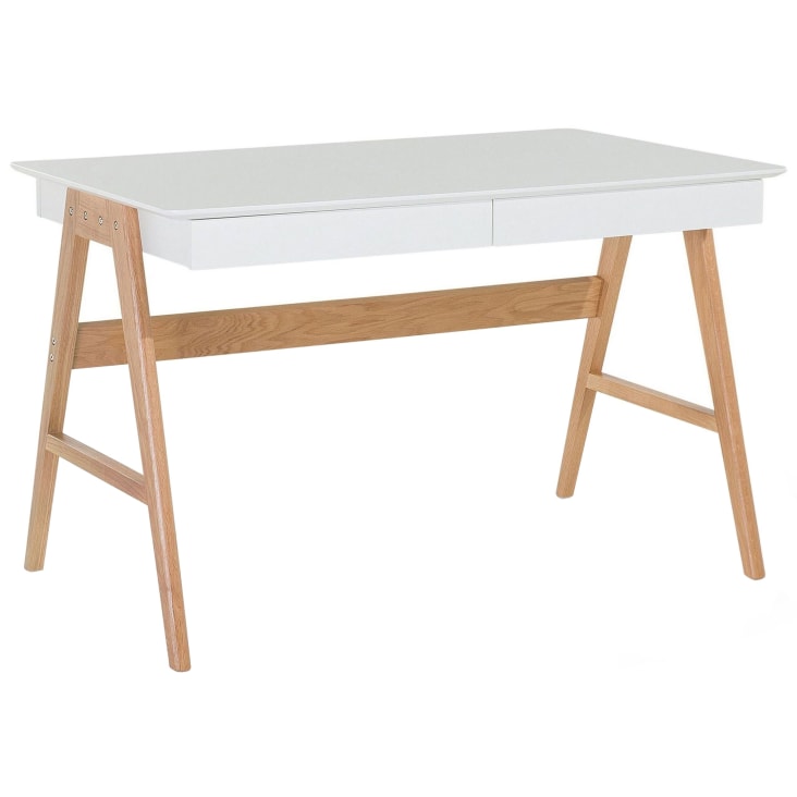 Table de bureau Blanc Sheslay | Maisons du Monde