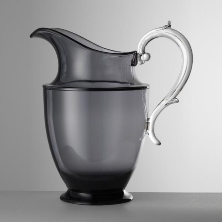 Brocca design in acrilico grigia H 25 cm | Maisons du Monde