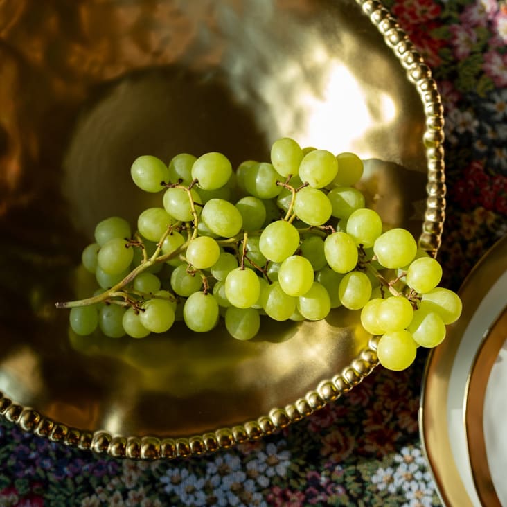 Coupe en porcelaine dorée D36 Bell | Maisons du Monde