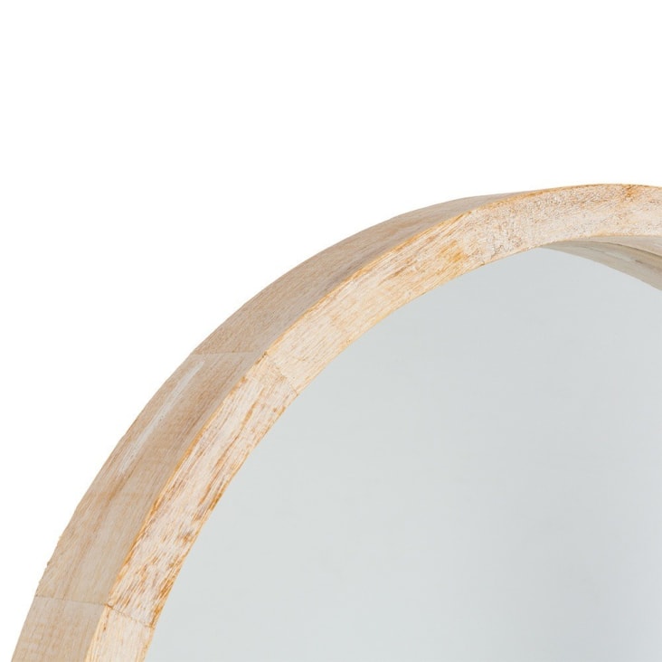 Miroir rond naturel D50cm SCANDI | Maisons du Monde