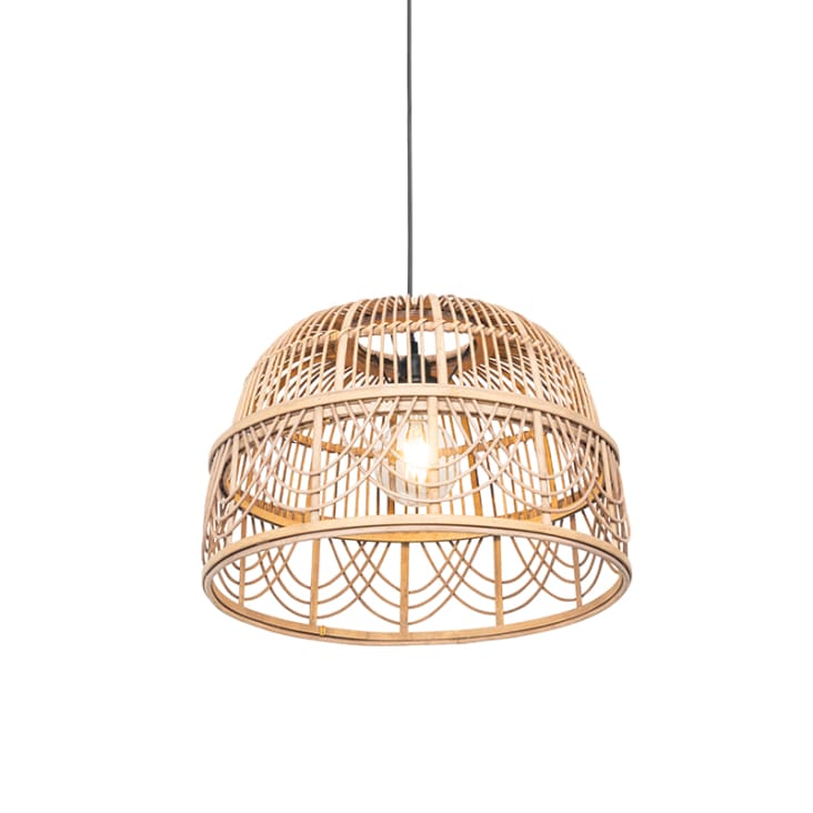 Suspension en rotin marron Michelle | Maisons du Monde
