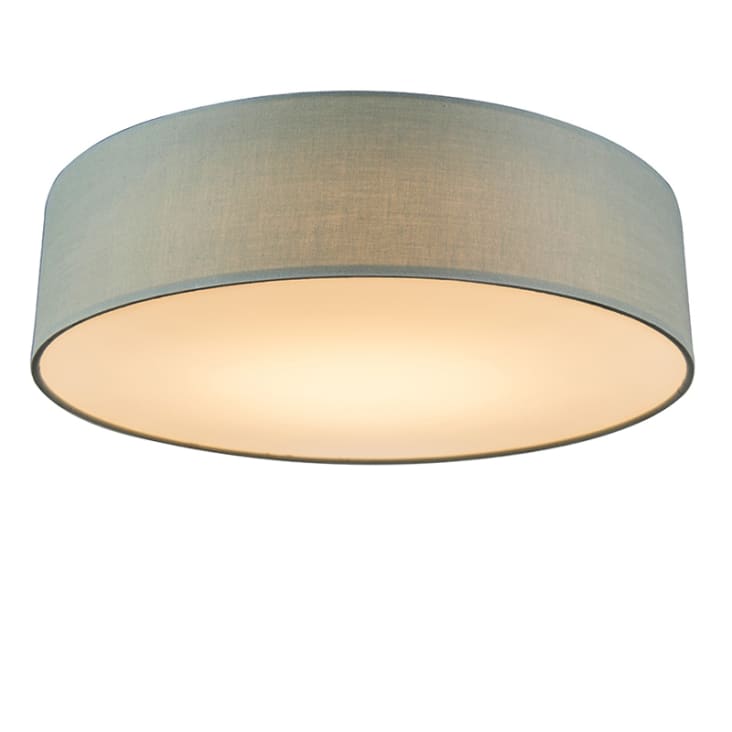 Plafón verde 40 cm con led Drum led | Maisons du Monde