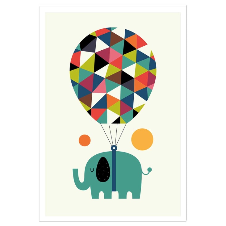 Poster per bambini mongolfiera jumbo sin marco 40x60cm | Maisons du Monde