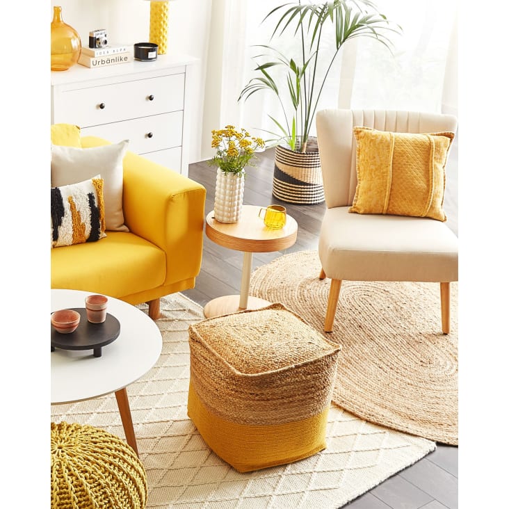 Maceta de interior en madera natural h32 28 24 Rattail | Maisons du Monde