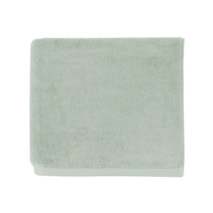 Drap de douche en coton eucalyptus 70x140 ESSENTIEL | Maisons du Monde