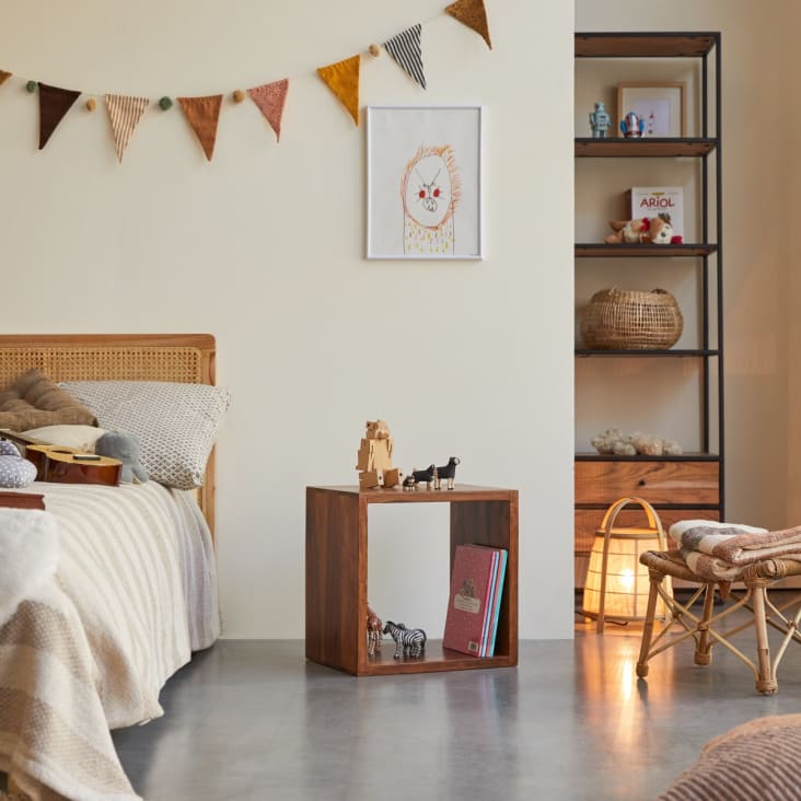 Chevet enfant en palissandre massif KWARTO | Maisons du Monde