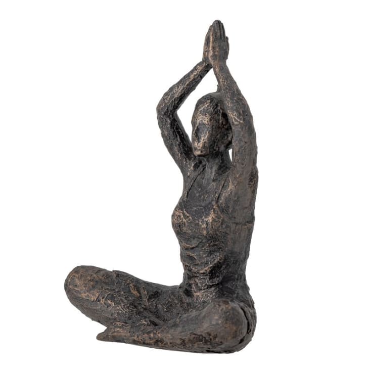 Statuette en polyrésine noire H17 Assa | Maisons du Monde