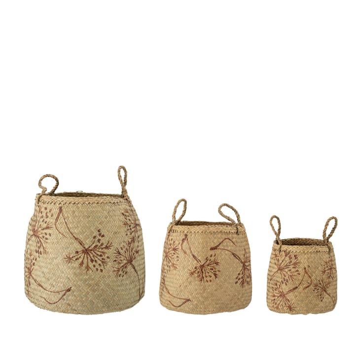 Set di 3 cestini di alghe beige Molli | Maisons du Monde