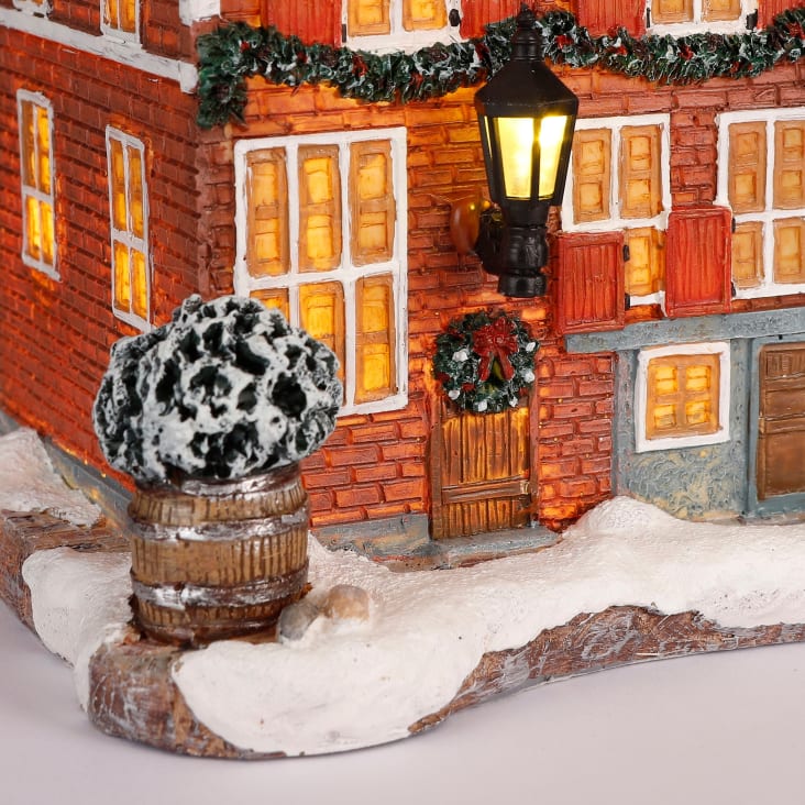Village de noël miniature maison de canal H19 Luville originals | Maisons du Monde