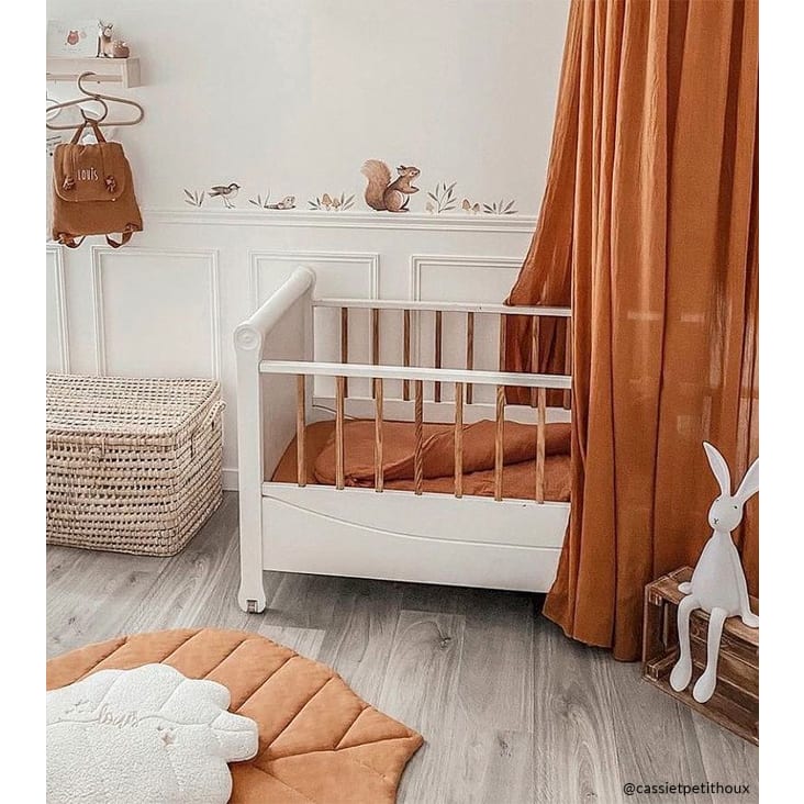 Stickers forêt en vinyle mat 29,7 x 42 cm Oh deer | Maisons du Monde