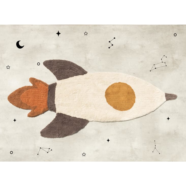 Kinderteppich Raketenform L ROCKET RUG L | Maisons du Monde