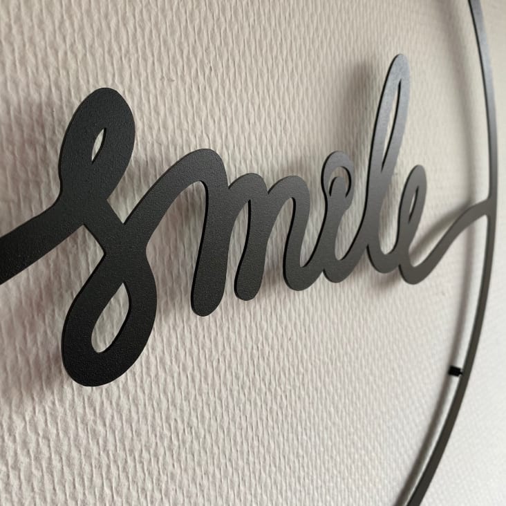 Metall Schriftzug Wand