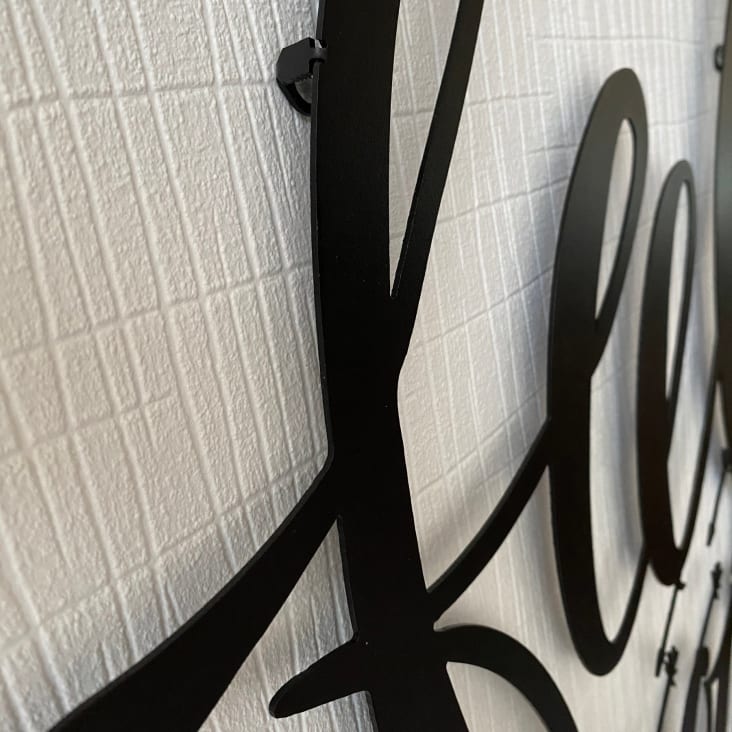 Metall Schriftzug Wand