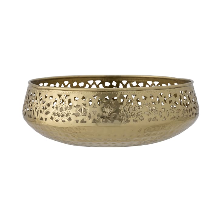 Tazón de metal dorado Aisha | Maisons du Monde