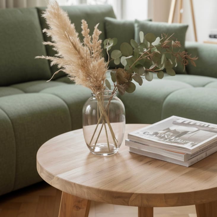 Table basse en teck recyclé massif HAYA | Maisons du Monde