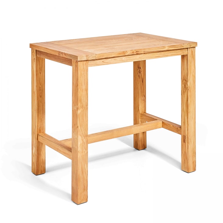 Hoher Tisch aus recyceltem massivem Teakholz Mira | Maisons du Monde