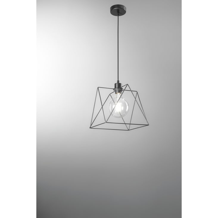 Colgante de metal negro de 25 cm. Santana | Maisons du Monde