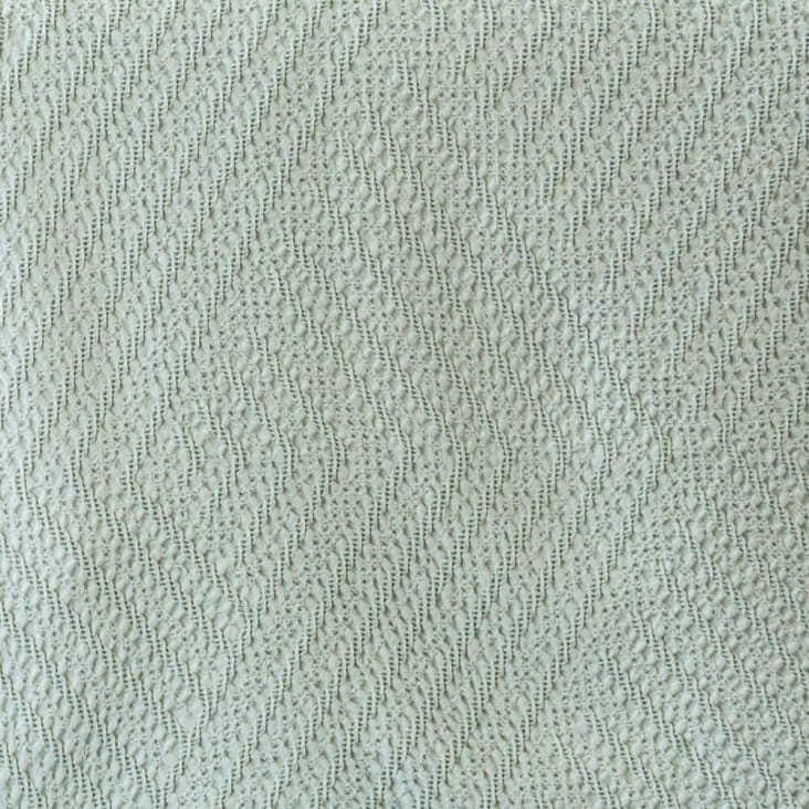 Colcha verde agua volante 100% algodón prelavado 200x260 cama 105 ...