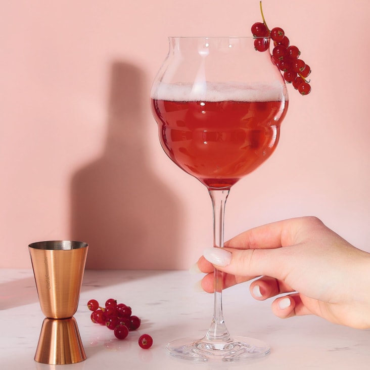 Lot de 6 - Verre à vin en Kysta, 60 cl Macaron | Maisons du Monde