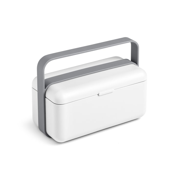 Lunchbox en polypropylène blanc et gris Create | Maisons du Monde