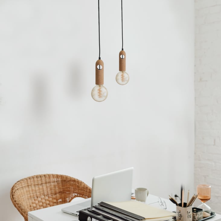 Pack 2X Pendel Corcho 150cm | Maisons du Monde
