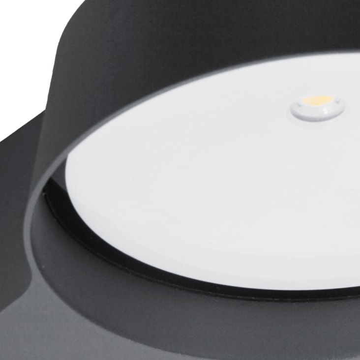 Lampada da parete LED grigio antracite a luce indiretta per esterni ...