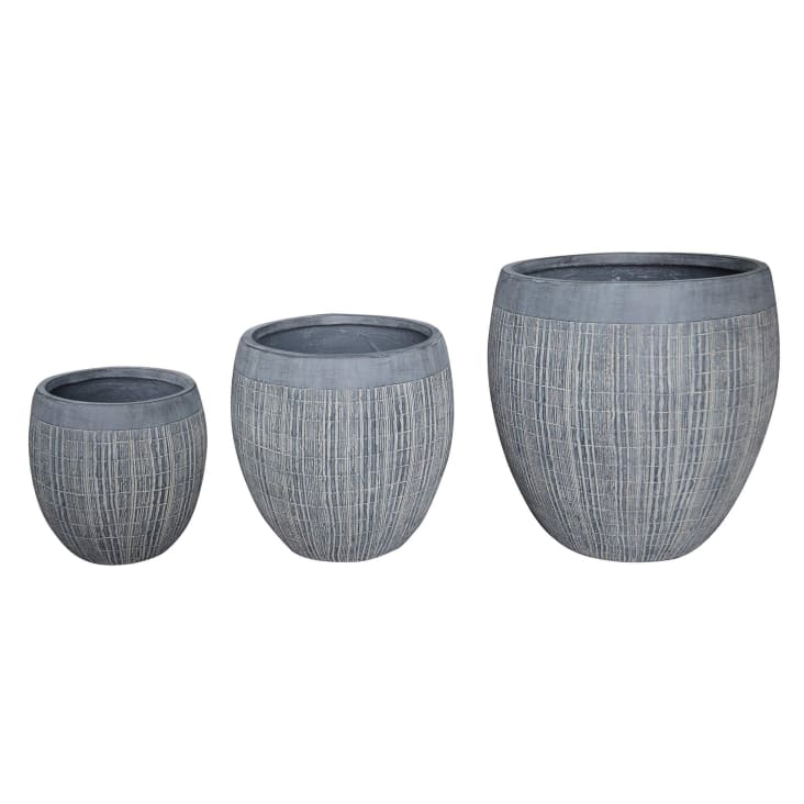 set di vasi in fibra sintetica Buglossa | Maisons du Monde