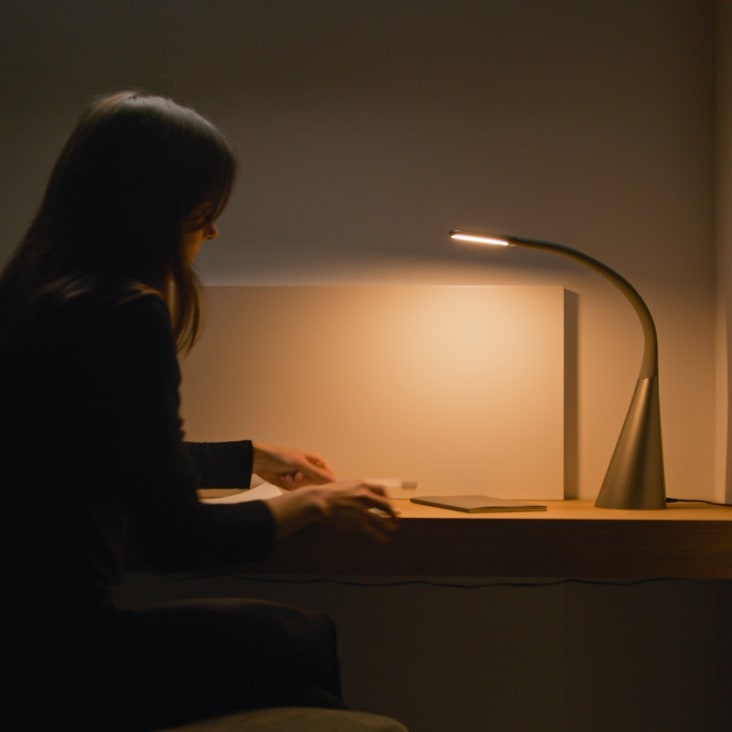 FORLIGHT Sobremesa Ip20 Stol Led 4W 3000K Gris 323Lm STOL | Maisons du ...