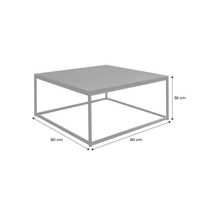 Table basse, design industriel, structure métal Industrielle | Maisons ...