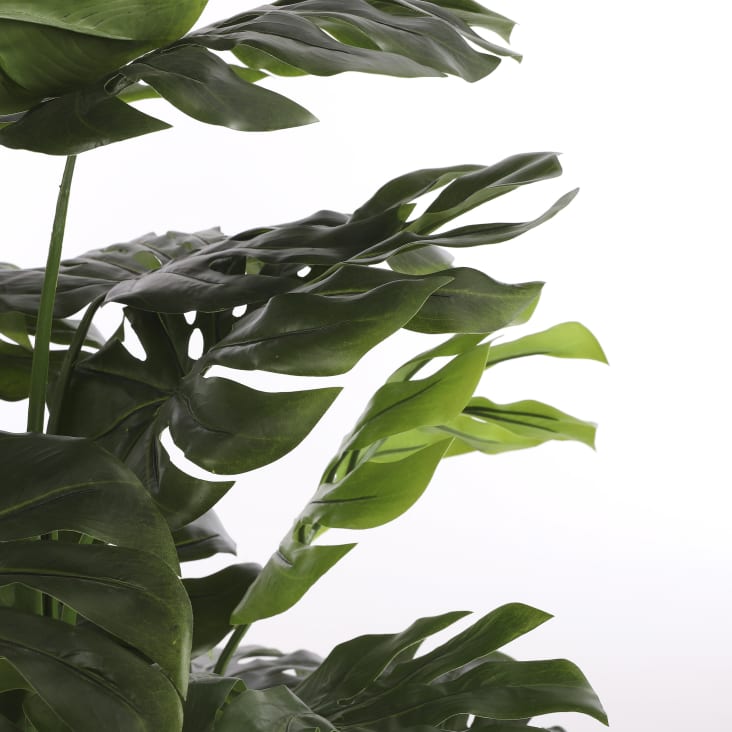Monstera artificial verde en maceta alt. 160 Monstera | Maisons du Monde