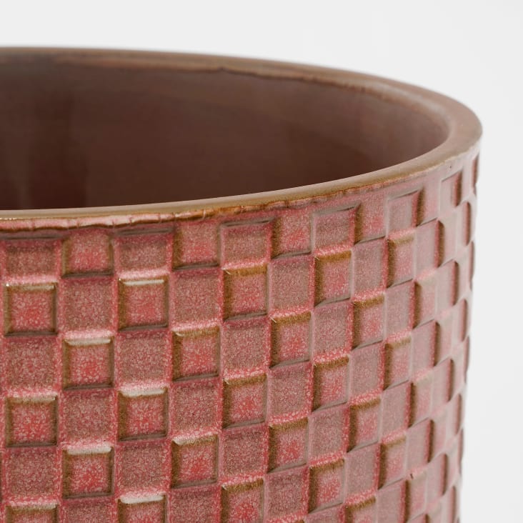 Vaso da fiori in ceramica rosa chiaro D.21,5 Daan | Maisons du Monde
