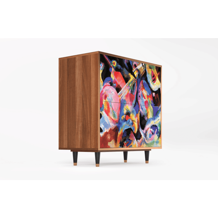Sideboard bunt mit 4 Türen L 94 cm KANDINSKY | Maisons du Monde