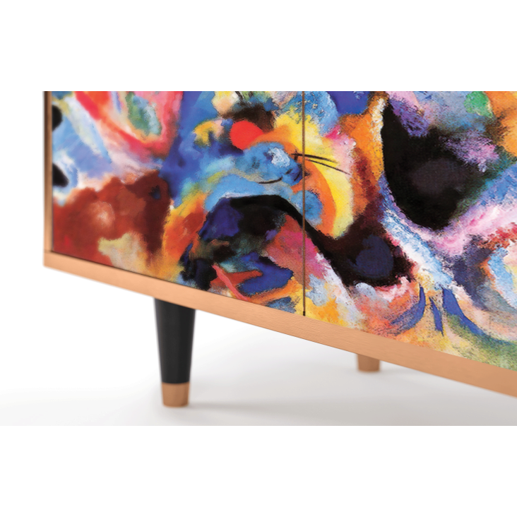 Sideboard bunt mit 4 Türen L 94 cm KANDINSKY | Maisons du Monde