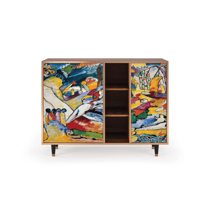 Sideboard bunt mit 3 Schubladen und 1 Tür L 125 cm IMPROVISATION 26 BY ...