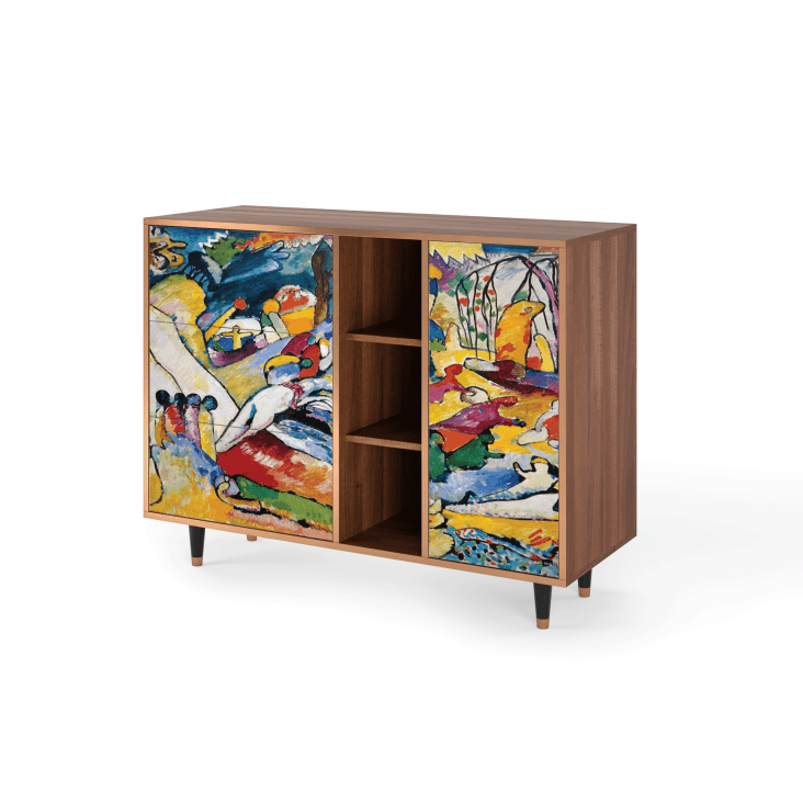 Sideboard bunt mit 3 Schubladen und 1 Tür L 125 cm IMPROVISATION 26 BY ...