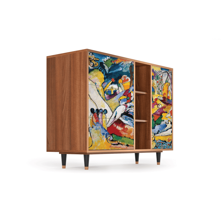 Sideboard bunt mit 3 Schubladen und 1 Tür L 125 cm IMPROVISATION 26 BY ...