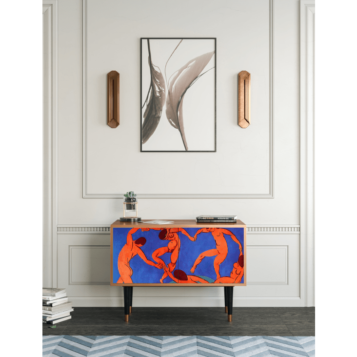 Sideboard bunt mit 2 türen L 94 cm THE DANCE BY HENRI MATISSE | Maisons ...