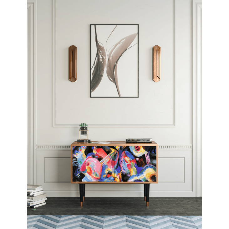 Sideboard bunt mit 2 türen L 94 cm KANDINSKY | Maisons du Monde