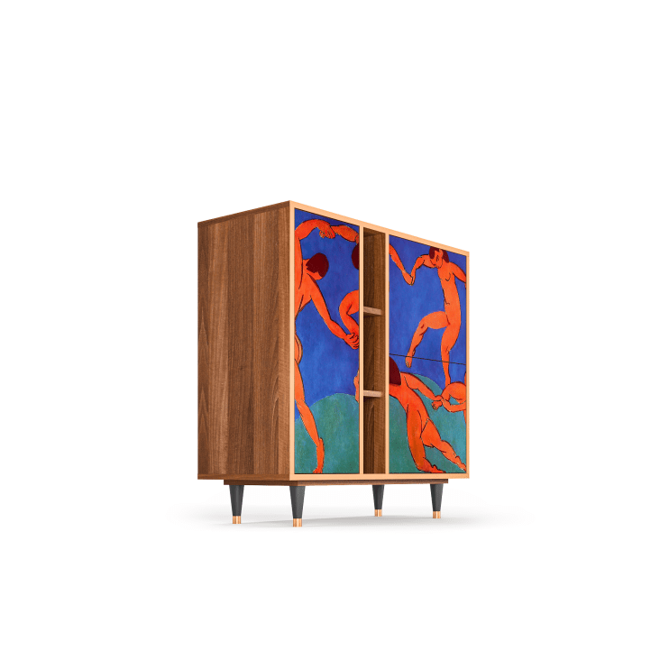 Credenza multicolore 3 porte L 94 cm THE DANCE BY HENRI MATISSE ...