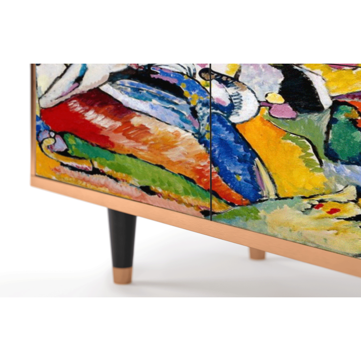 Sideboard bunt mit 4 Türen L 94 cm IMPROVISATION 26 BY WASSILY ...